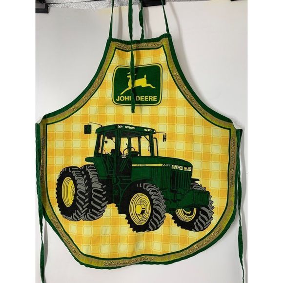 John Deere | Dining | Vintage John Deerecooking Kitchen Apron 5682 ...